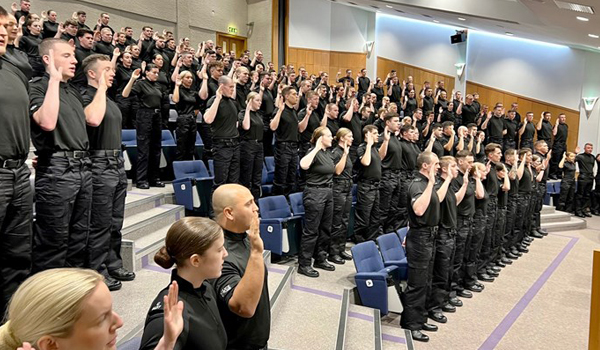 Police Professional | Police Scotland welcomes 300 new constables